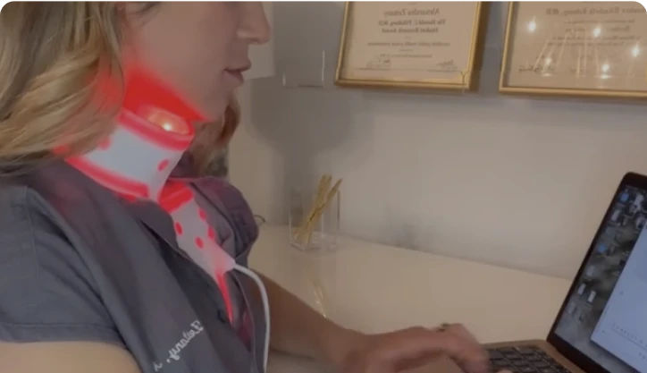 Red Light Neck Mask | Skin Rejuvenating LED Therapy Device